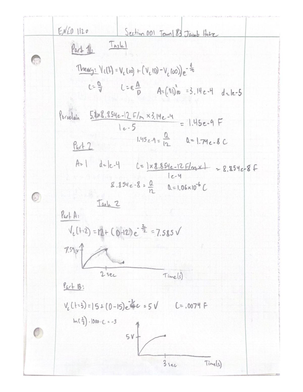 ACT Electricity 3 Task1 3 hairejb - ENED1120 - Studocu