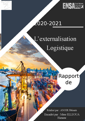 Rapport de stage Oneep Settat - Réaliser Par : ANOIR IBTISSAM Encadrant ...