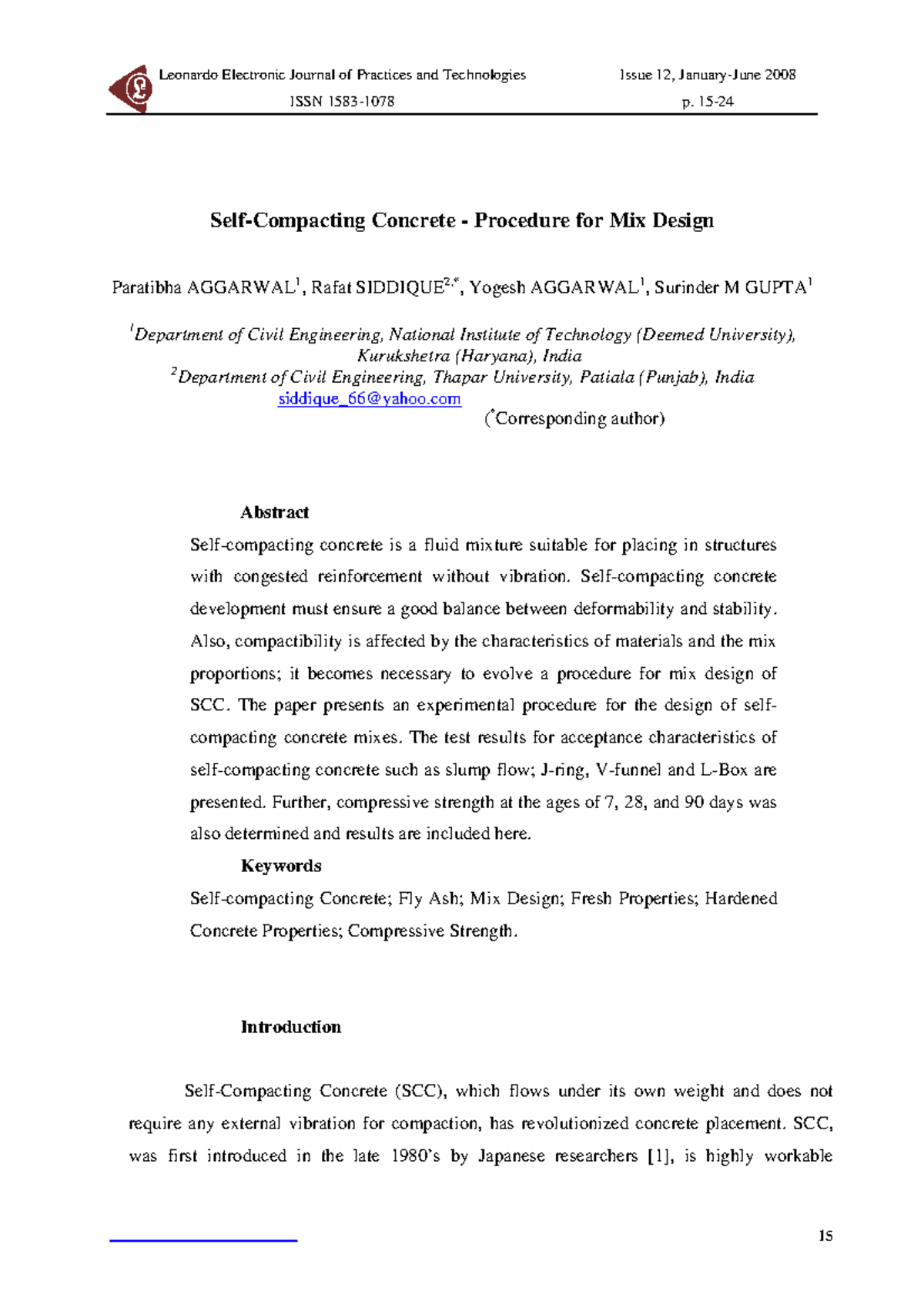 Self Compacting Concrete 05012013 134650 Self Compacting Concrete Leonardo Electronic Journal