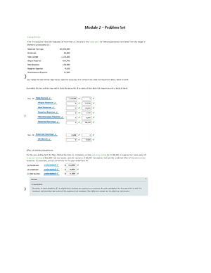 ACC 201 7-2 Project Summary Report - [Note: To complete this template ...