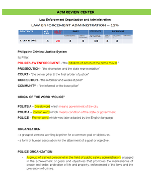 LEA-2 Module - LEA 2-Comparative Models and Policing - A Module in LEA ...