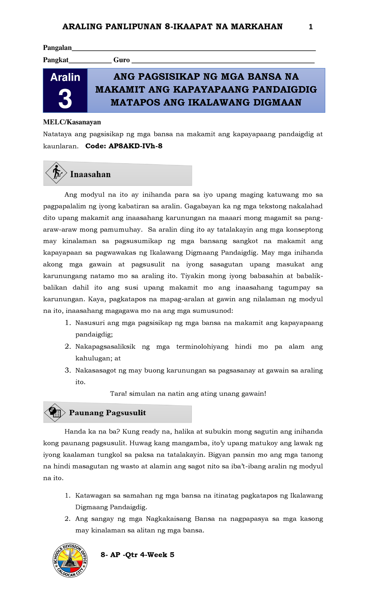 Ilide.info-aralin-ang-pagsisikap-ng-mga-bansa-na-makamit-ang ...
