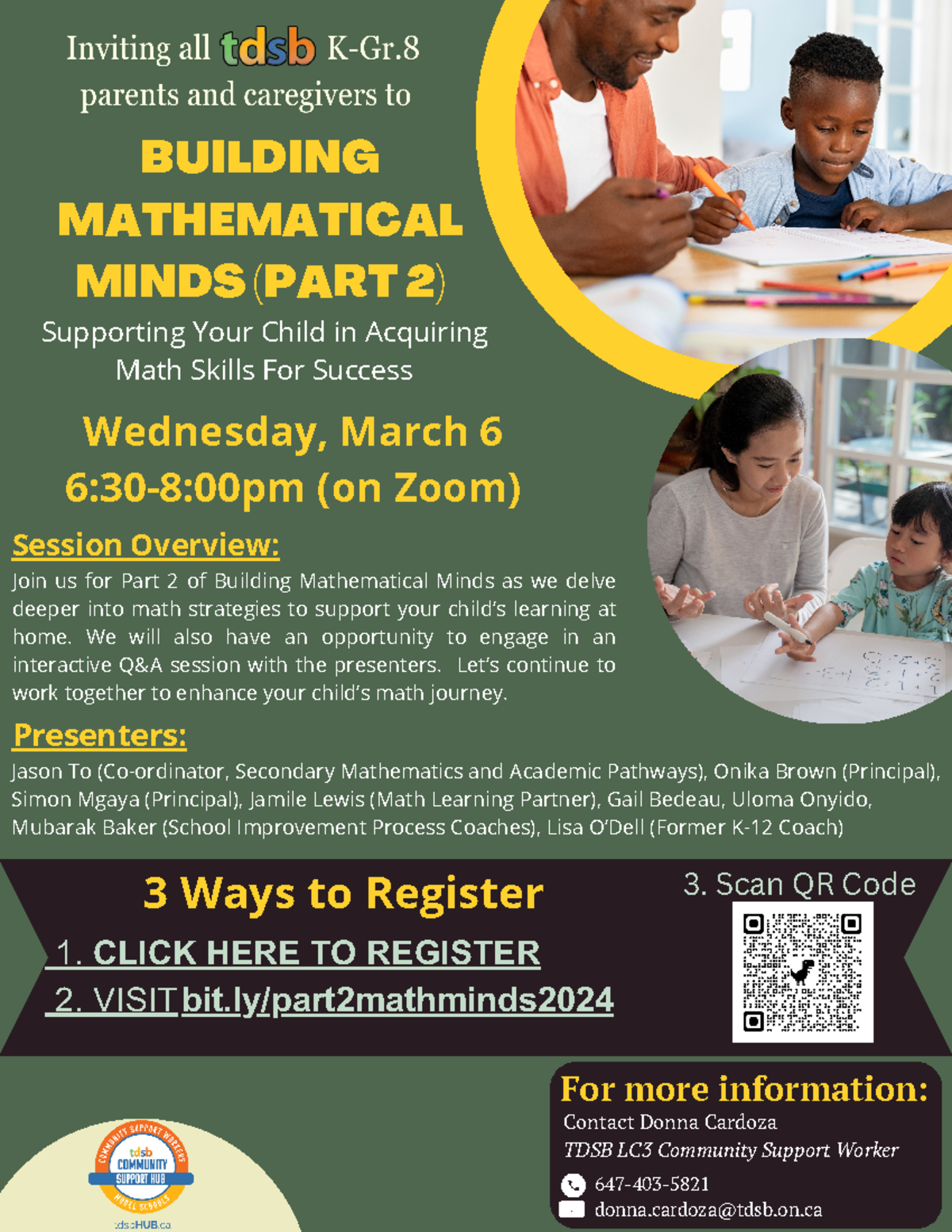 Building Mathematical Minds Part 2 - 1. CLICK HERE TO REGISTER 2. VISIT ...
