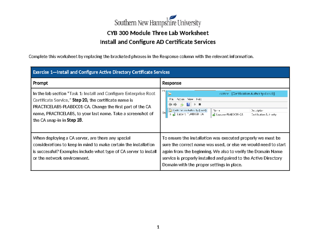 CYB 300 Module Three Lab Worksheet Geovaney Lazcano - CYB 300 Module ...