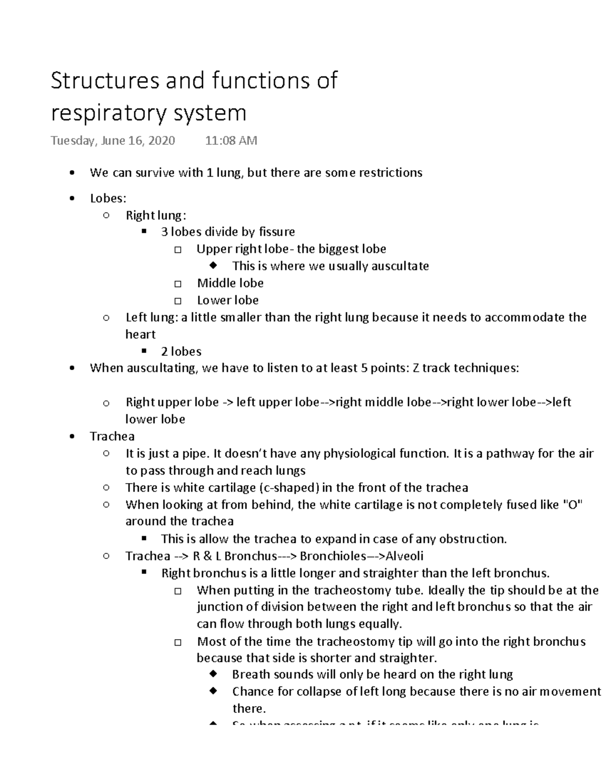Structures and functions of respiratory system - Warning: TT: undefined function: 32 Warning: TT ...