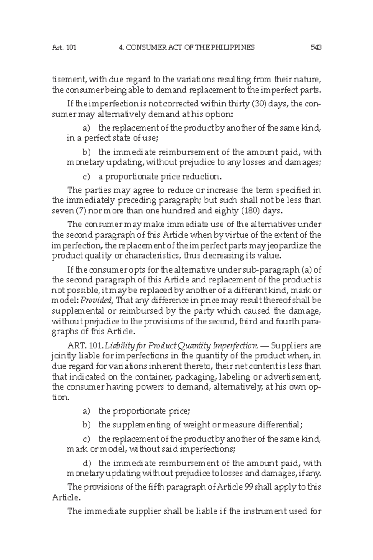 LAW OF Sales BY Hector DE LEON-241 - 543 tisement, with due regard to ...