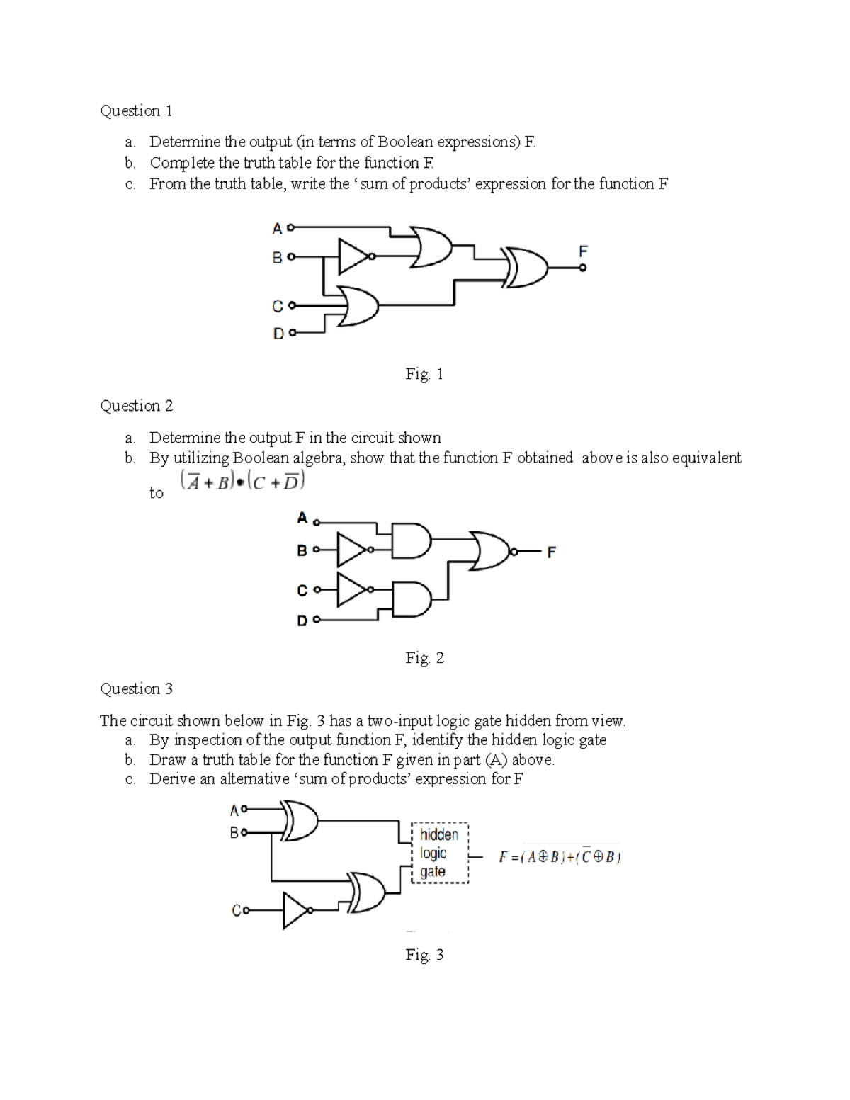 Computer Architecture Assignment 2 - Question 1 a. Determine the output ...