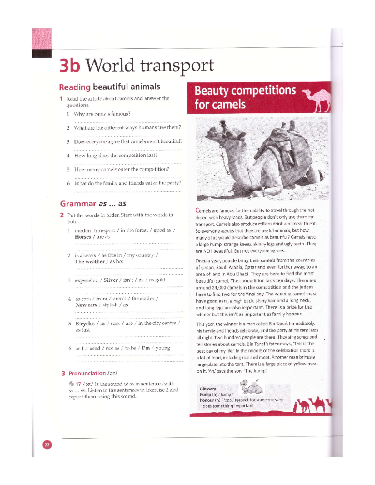 Homework class 3 - ingles - Inglés nivel I - Studocu