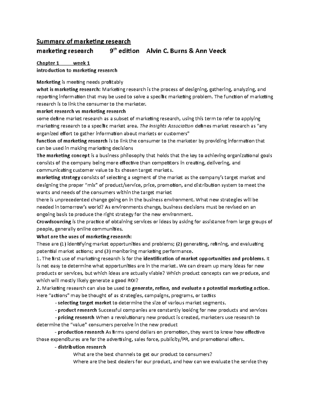 Summary Marketing Research Summary Summary Of Marketing Research summary-marketing-research-summary-summary-of-marketing-research