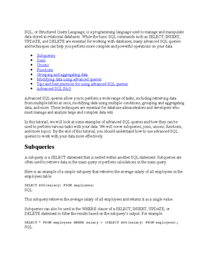 B14261 - Summary Access and use database Application - Oracle® Database PL/SQL User's Guide and ...