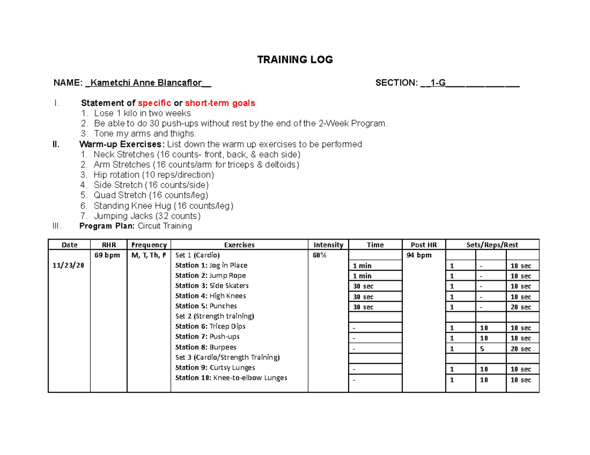 Exercise- Program- Worksheet - Social Philosophy - AdDU - Studocu
