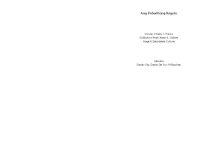 Lesson 1 module 3 Baylon - Ryan Joseph R. Baylon BECEM 1 Given the ...
