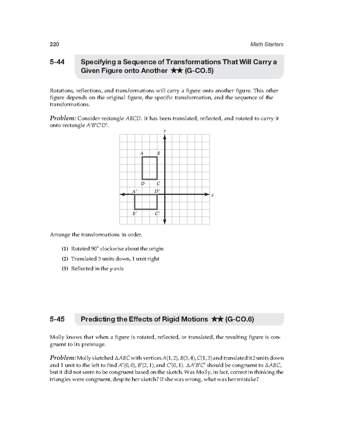 Math Starters 5- to 10-Minute Activities Aligned with the Common Core ...