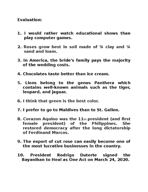 ENG10 Q3 Module 3 - English Quarter 3 Module 3 Compose an Independent ...
