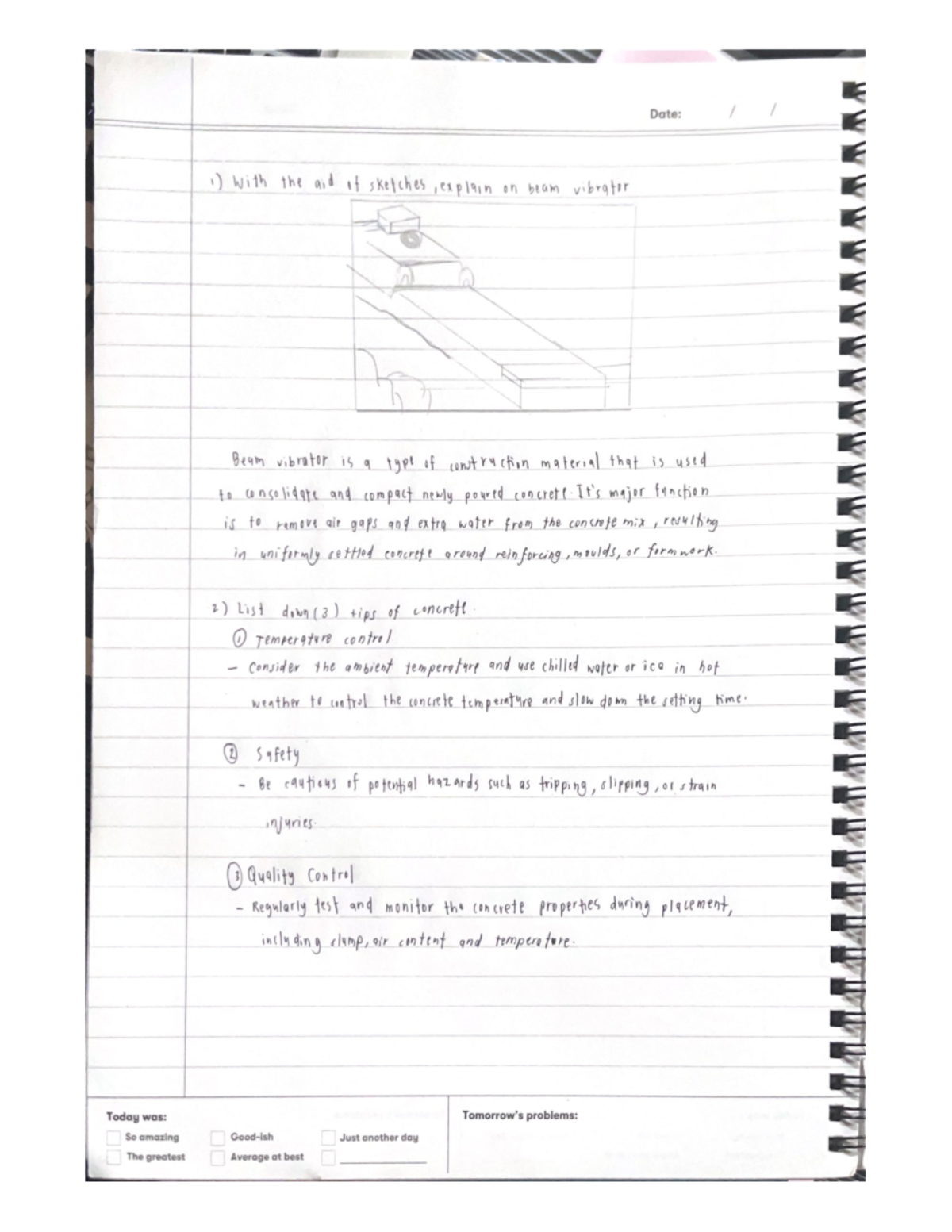 construction material - Quantity Surveying - Studocu