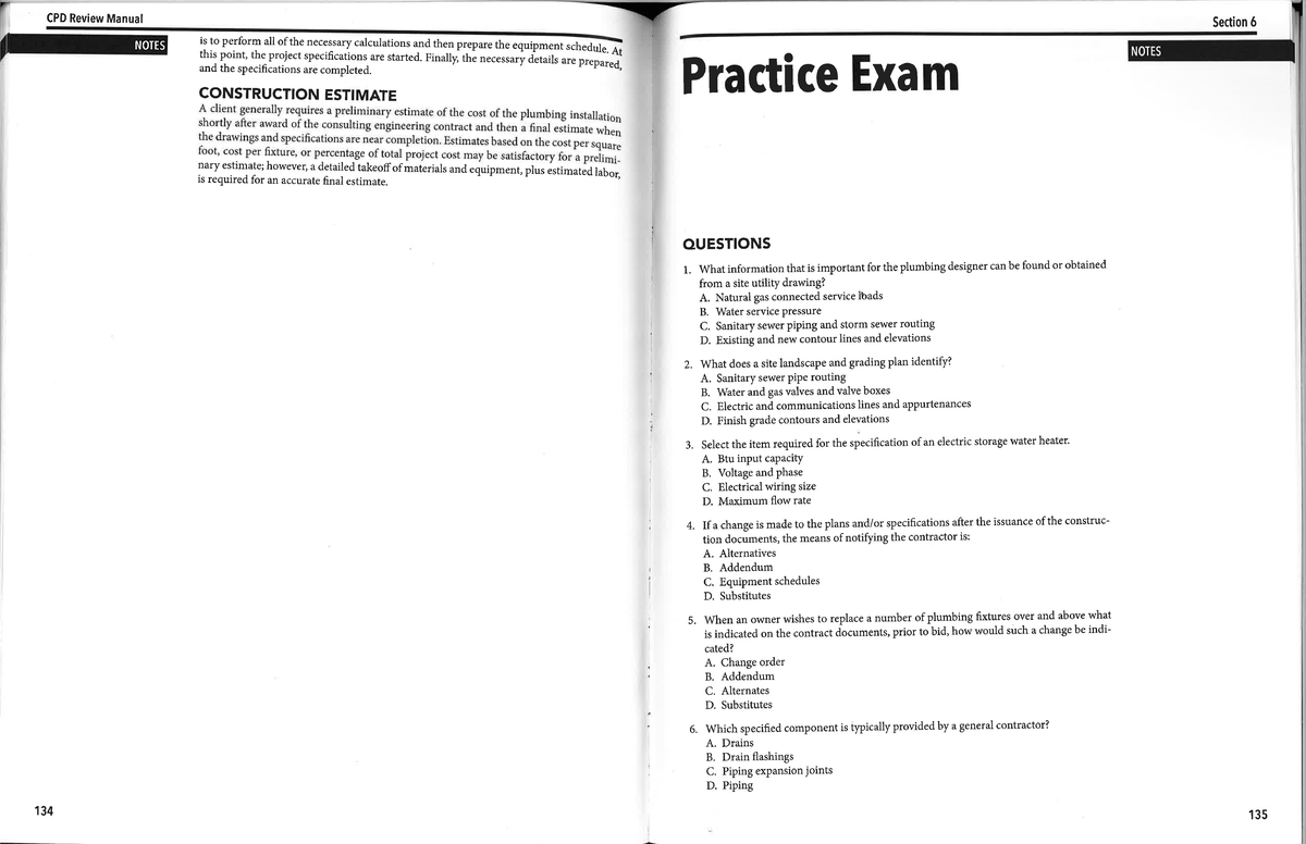 2017 CPD Review Guide Exam - ME 211 - Studocu