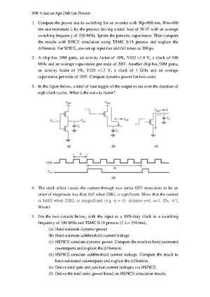 Computer Organization and Design Solutions Ch. 1-5 by David A ...