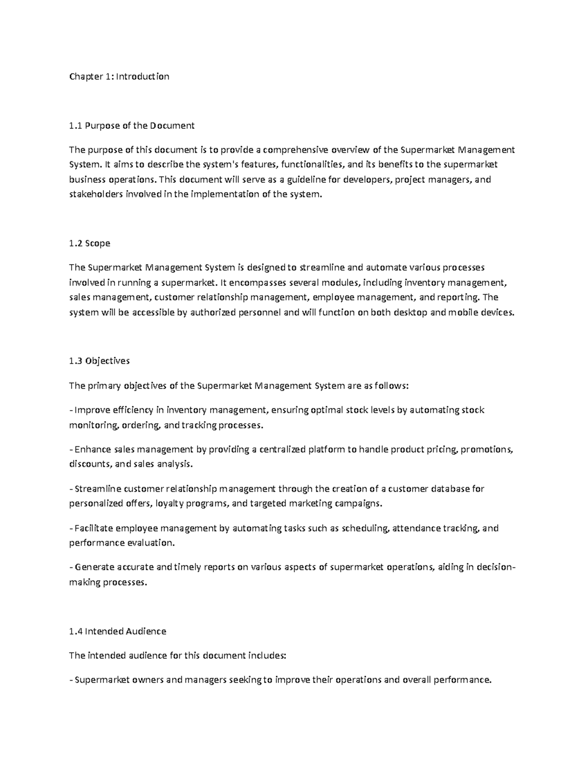 Chapter 1 Intr-WPS Office - Chapter 1: Introduction 1 Purpose of the ...