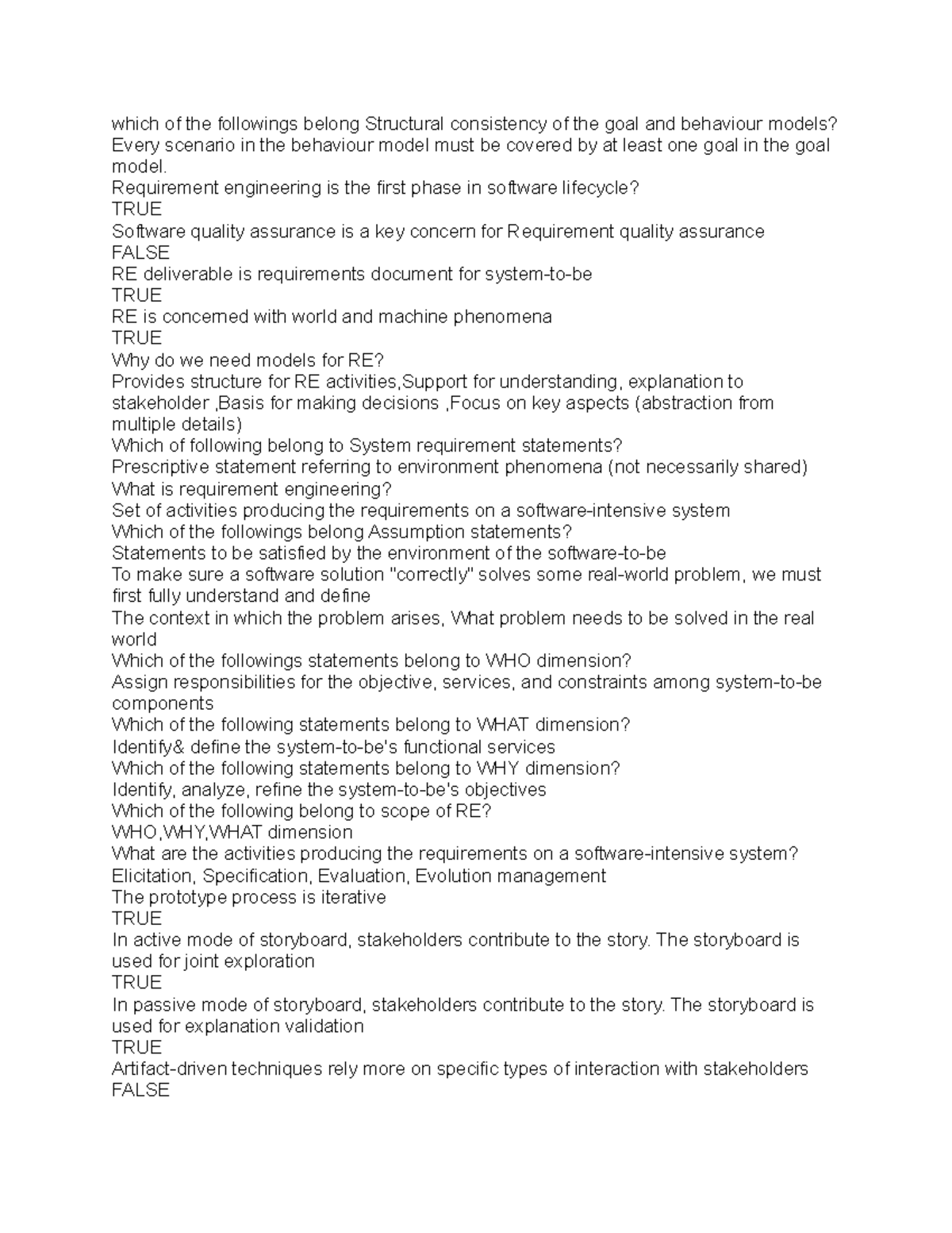 SWR - Lecture notes adsa - which of the followings belong Structural ...
