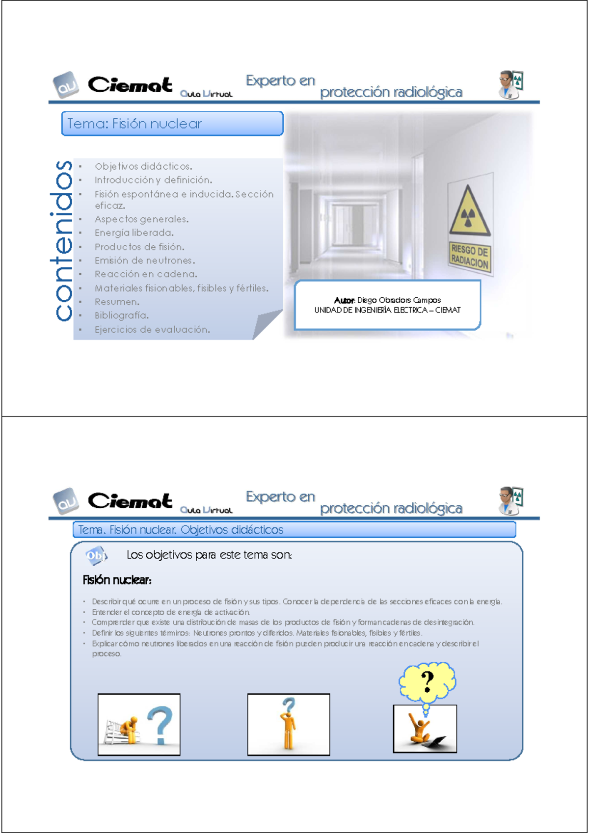 II.3. Fisión Nuclear - efwe - contenidos Tema: Fisión nuclear Objetivos ...