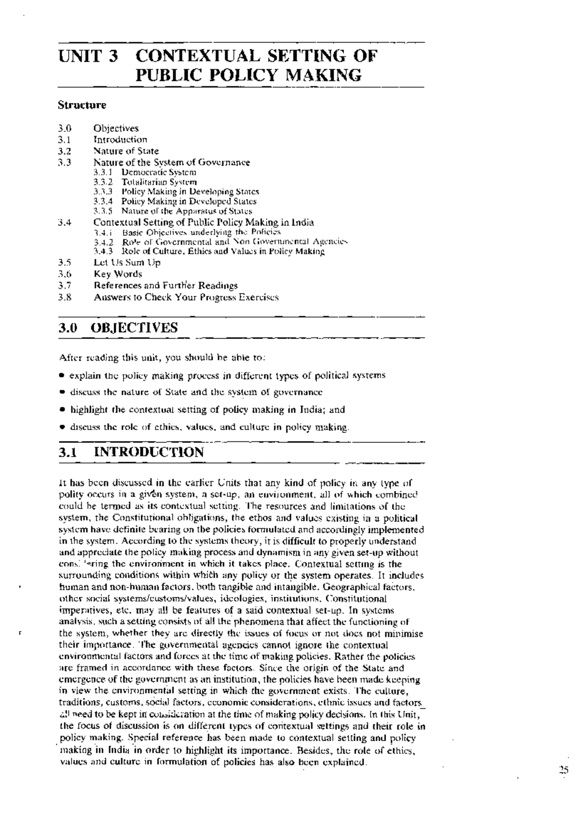 Pol sem 6 (unit 2 - UNIT 3 CONTEXTUAL SETTING OF PUBLIC POLICY MAKING ... Pol sem 6 (unit 2 - UNIT 3 CONTEXTUAL SETTING OF PUBLIC POLICY MAKING ...