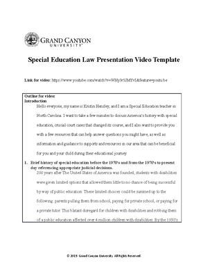 IEP Script finalized - IEP Meeting Special Education Teacher: Hayley ...