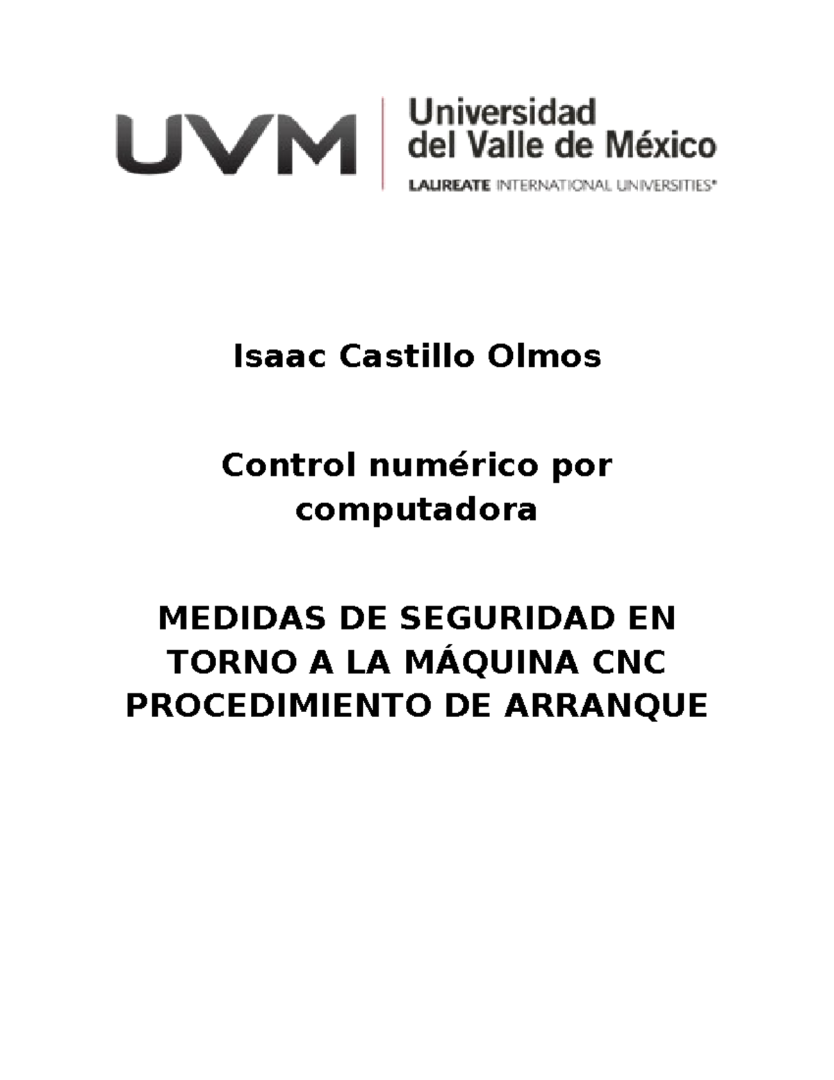 A4 ICO - TAREA ACTIVIDAD 4 - Isaac Castillo Olmos Control numérico por ...