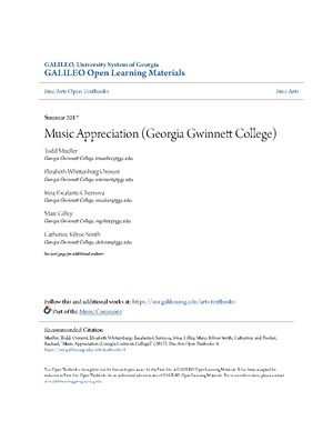 MUS 105 - Unit 2 Class Notes - Unit 2 Middle Ages, Renaissance, and ...