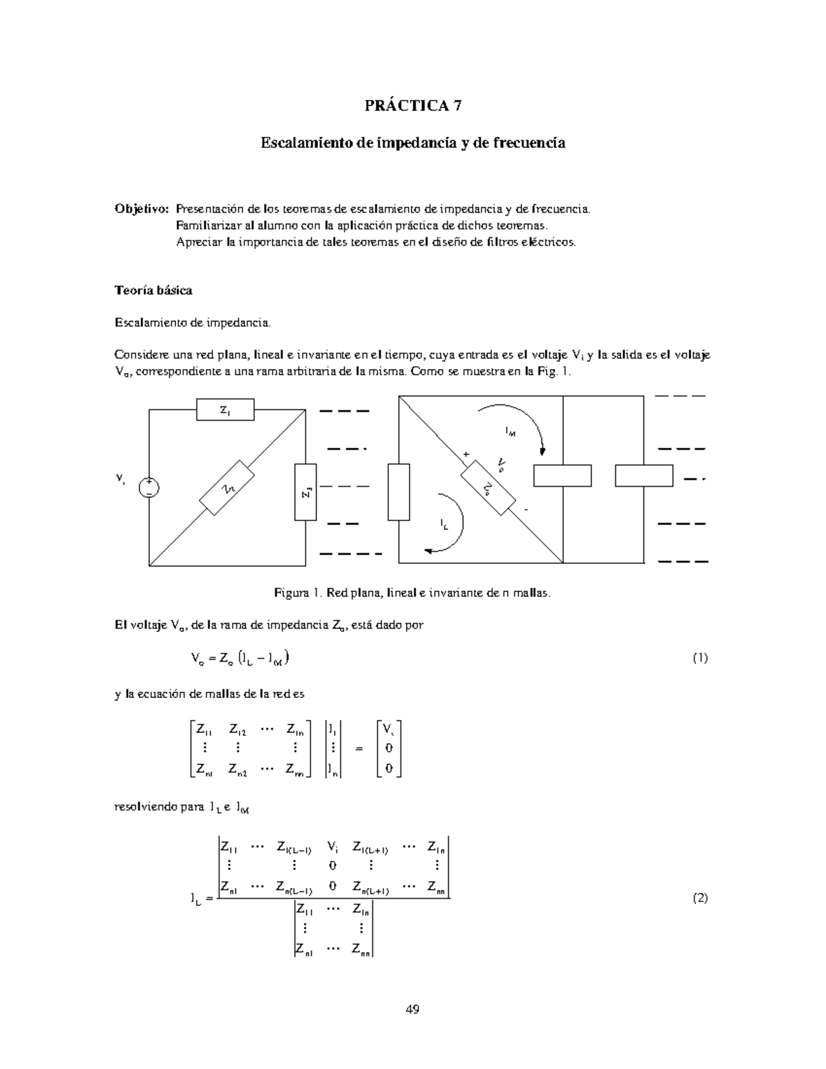 Practica 7 - Circuitos Eléctricos - UNAM - Studocu