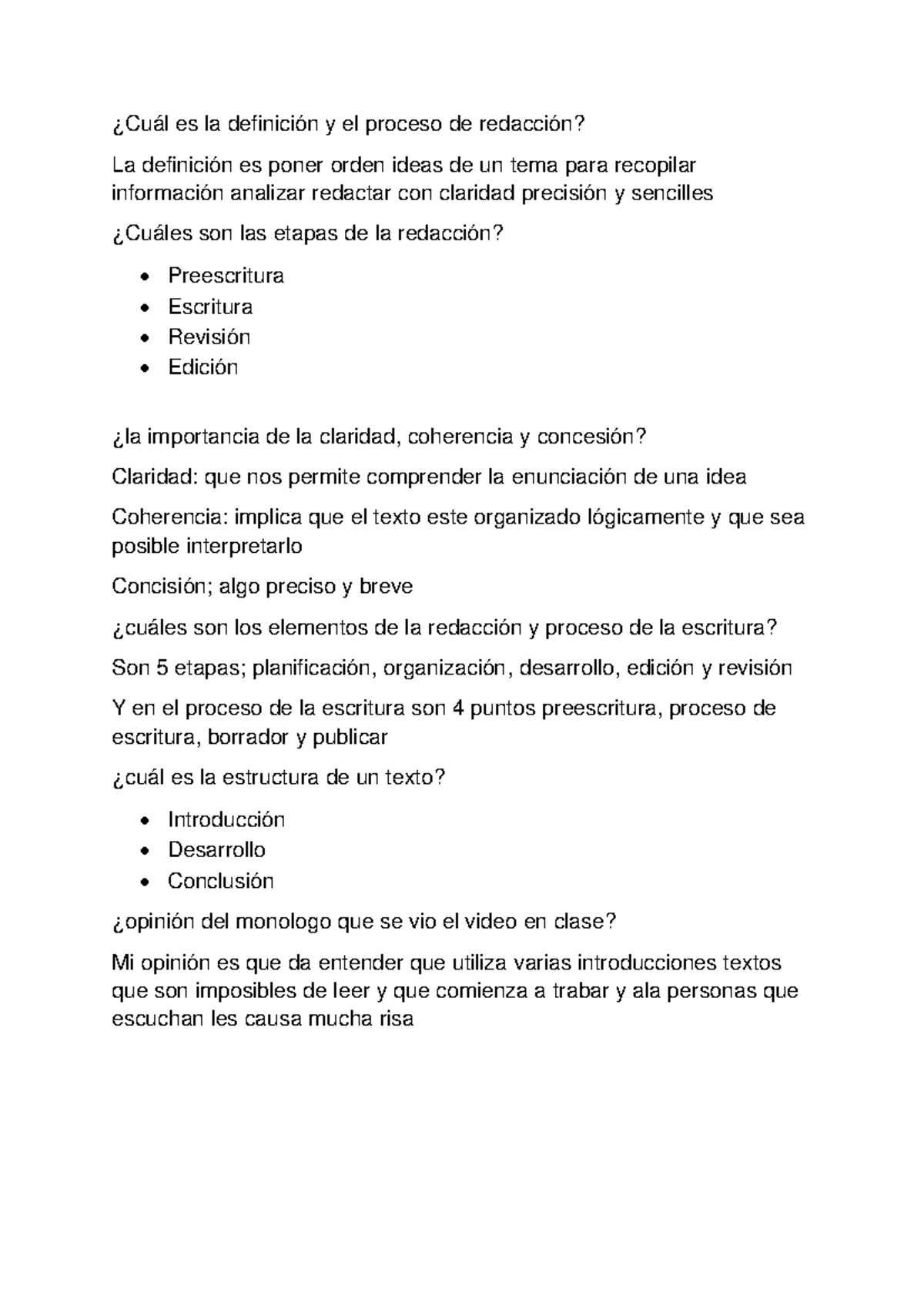 ¿Cuál es la definición y el proceso de redacción - ¿Cuál es la ...
