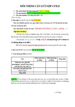 Sample of Project Report - Applied Physics Department, FAS, HCMUT ...