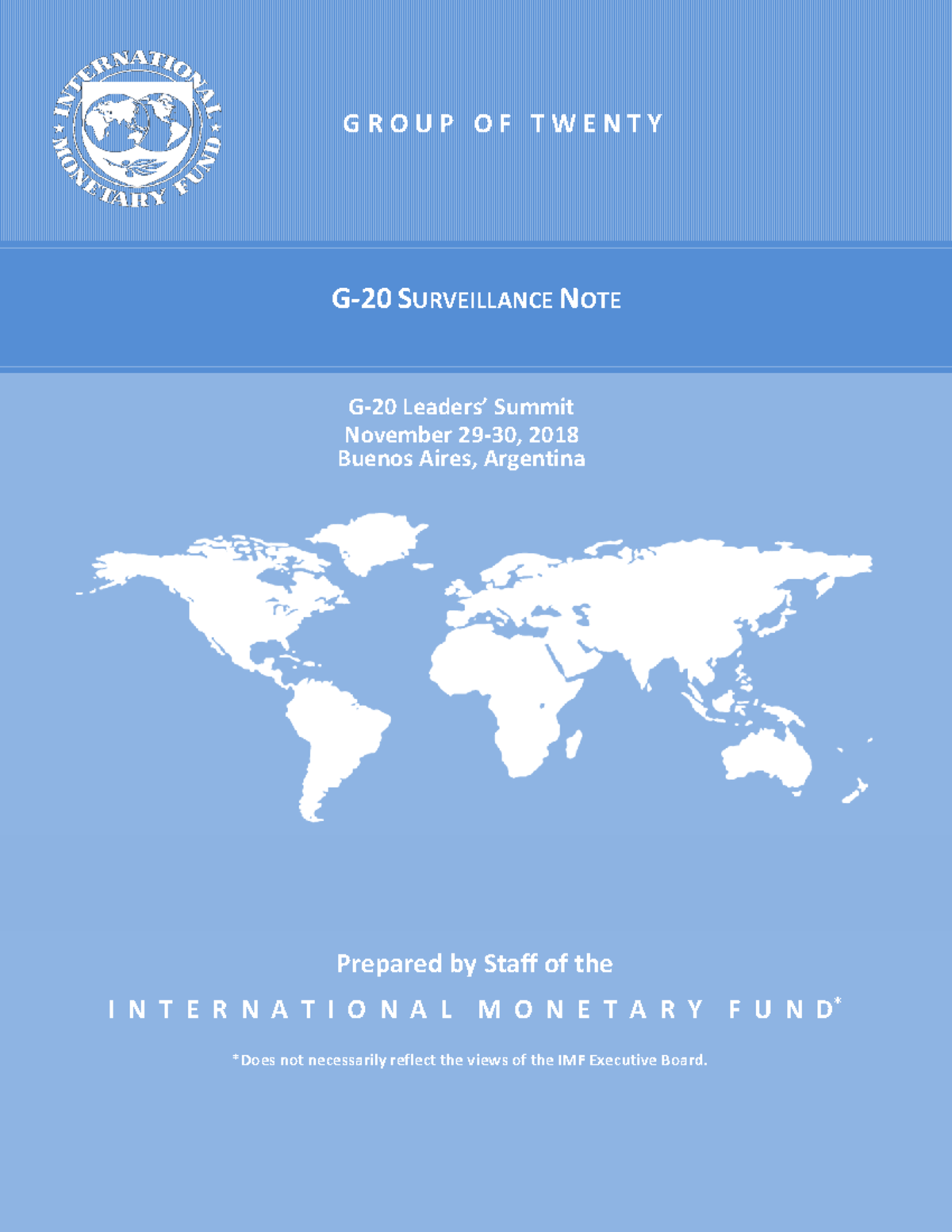 2018-IMF-English-Paper - G R O U P O F T W E N T Y G-20 SURVEILLANCE ...