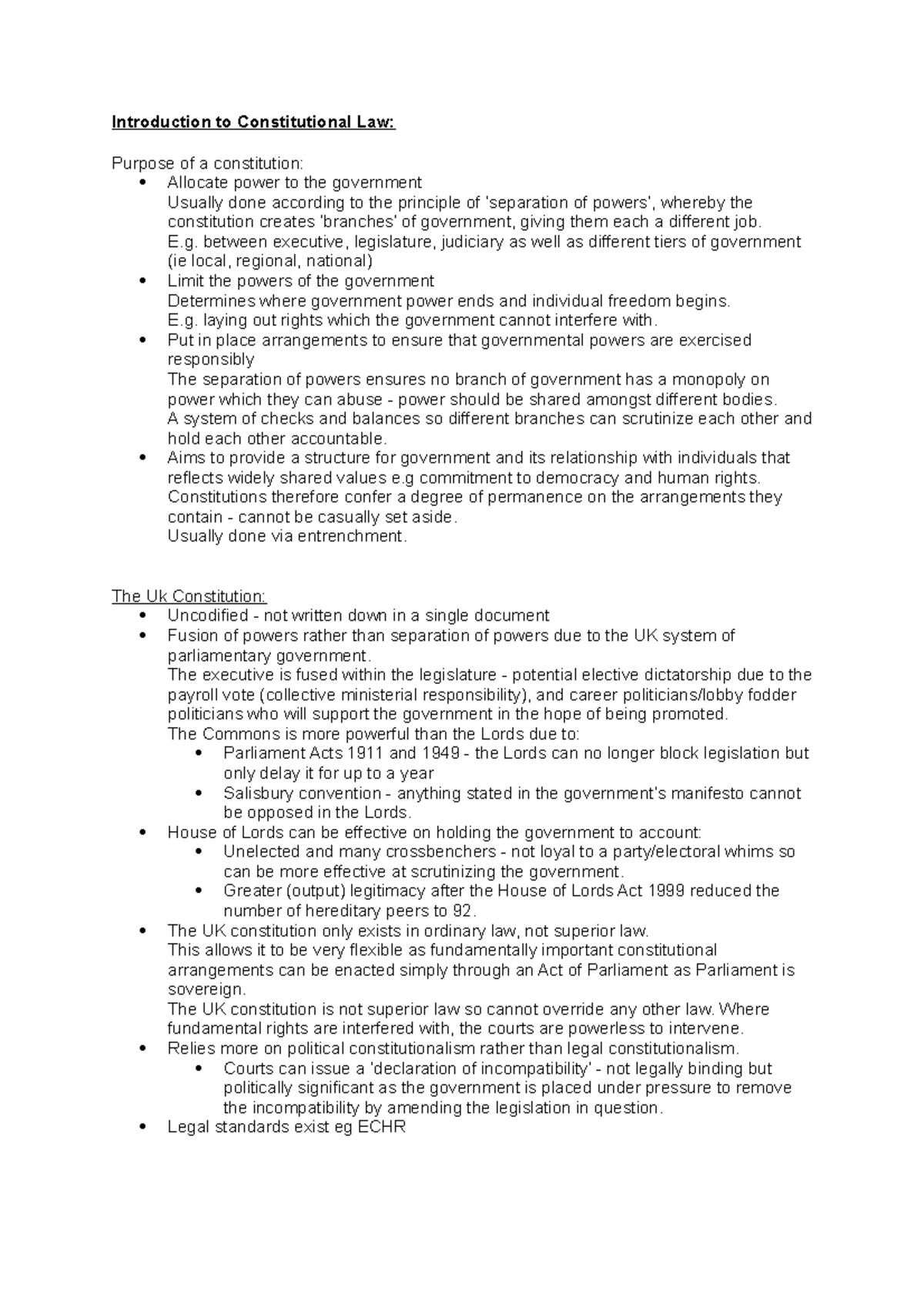 Introduction to Constitutional Law - Introduction to Constitutional Law ...