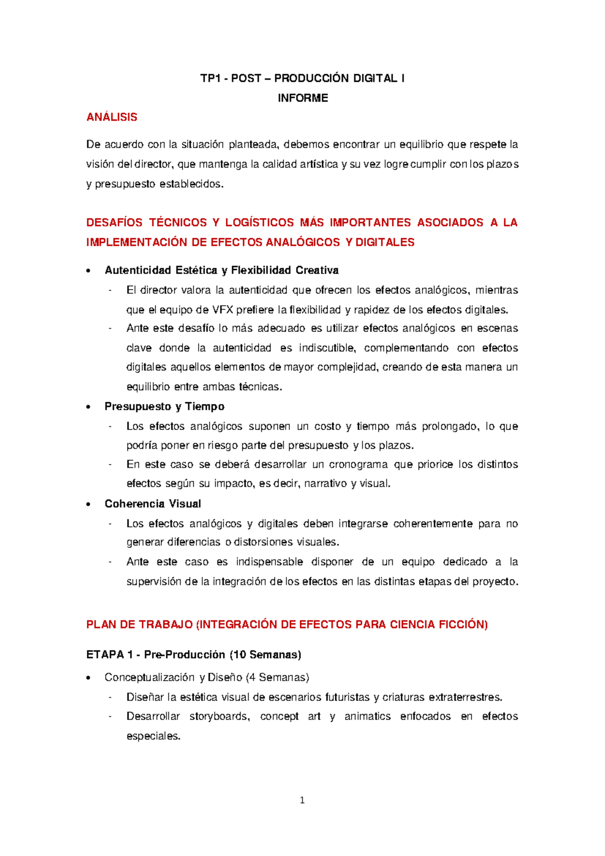 TP1 MODELO DE INFORME - Post Producción Digital I - 1 TP 1 - POST ...