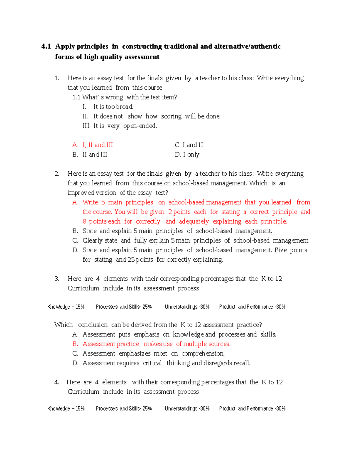 Reviewer Assessment WORD FILE TO Email 7 7 14 - 4 Apply principles in ...