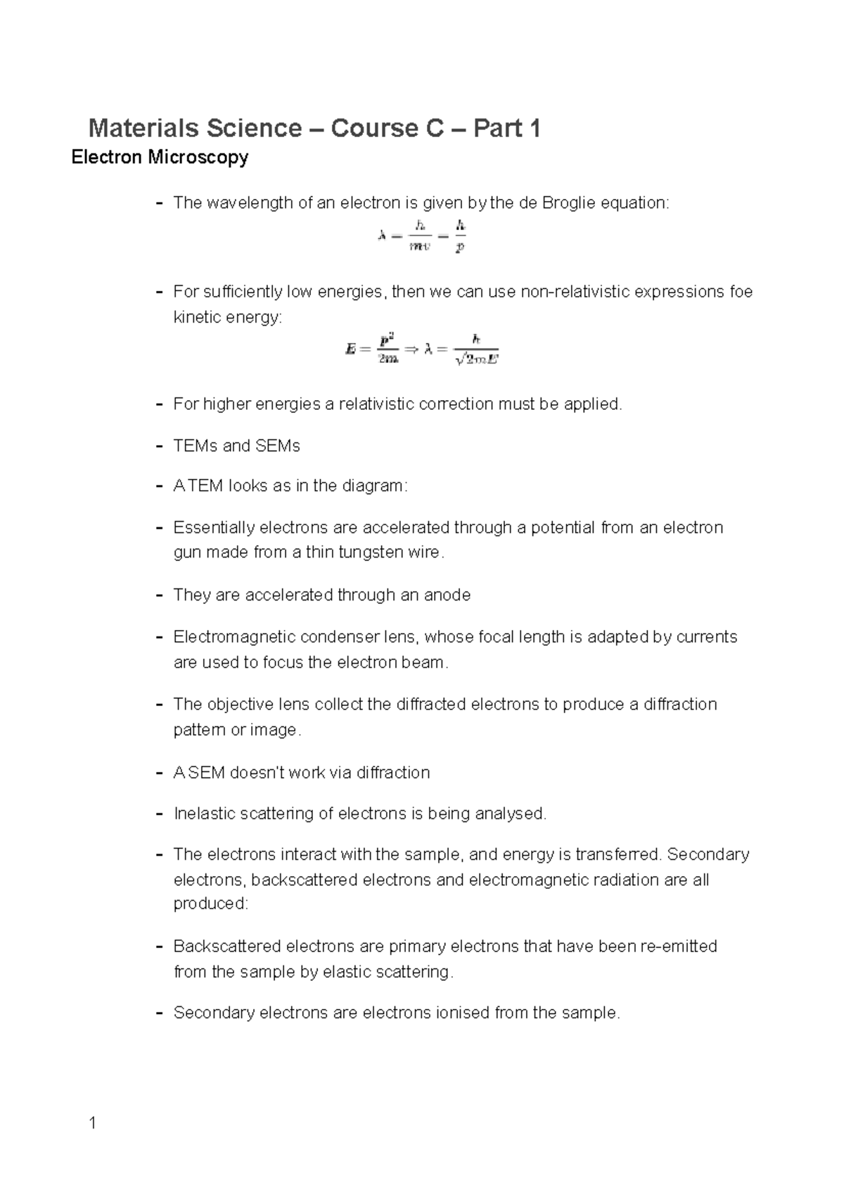 Natural Sciences - Materials Science - Course C - Part 3 - Materials ...