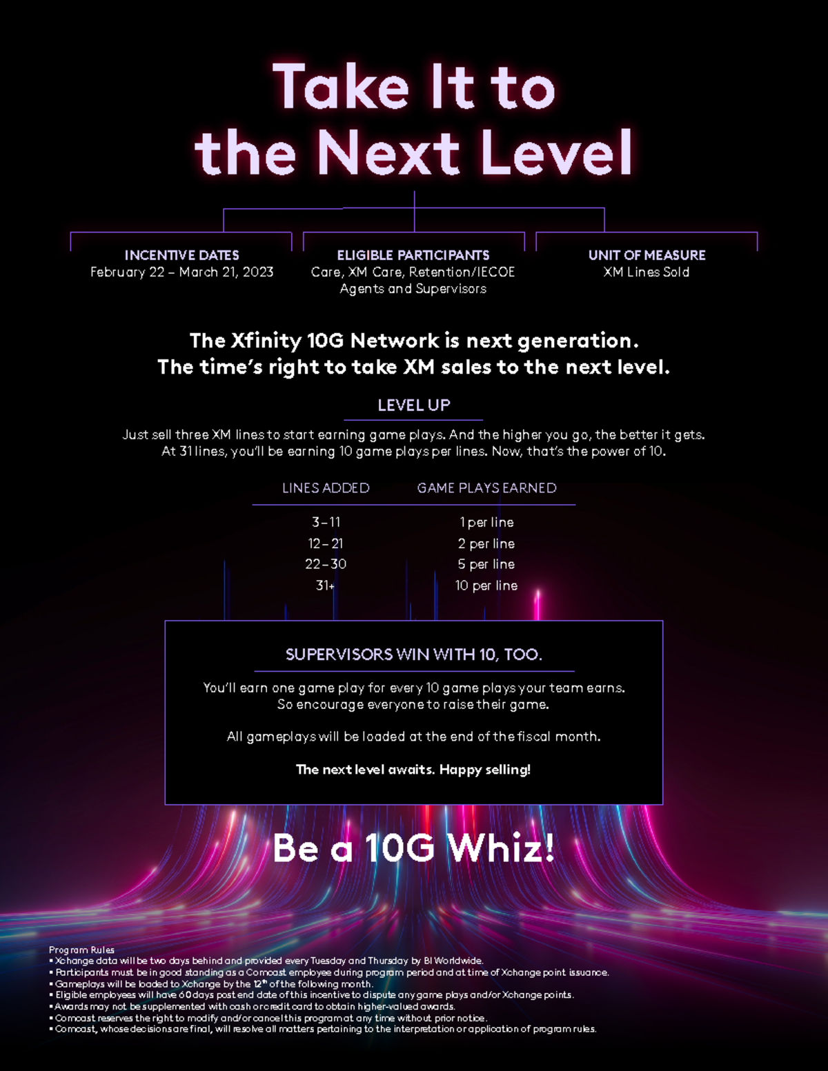 Comcast Ret XMAdds Take It To Next Level overview Partner - Elementos ...