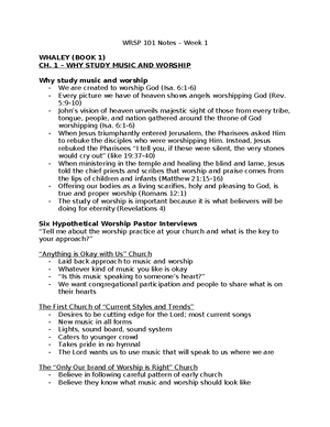 Reading Reflection Instructions Onlyyyy - WRSP 101 READING REFLECTION ...