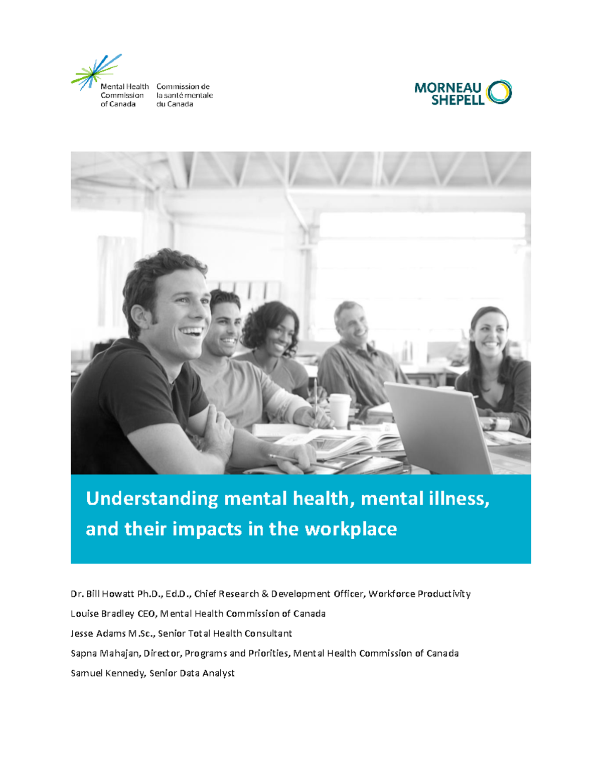 Morneau Shepell White Paper: Mental Health in Canadian Workplaces - Dr ...