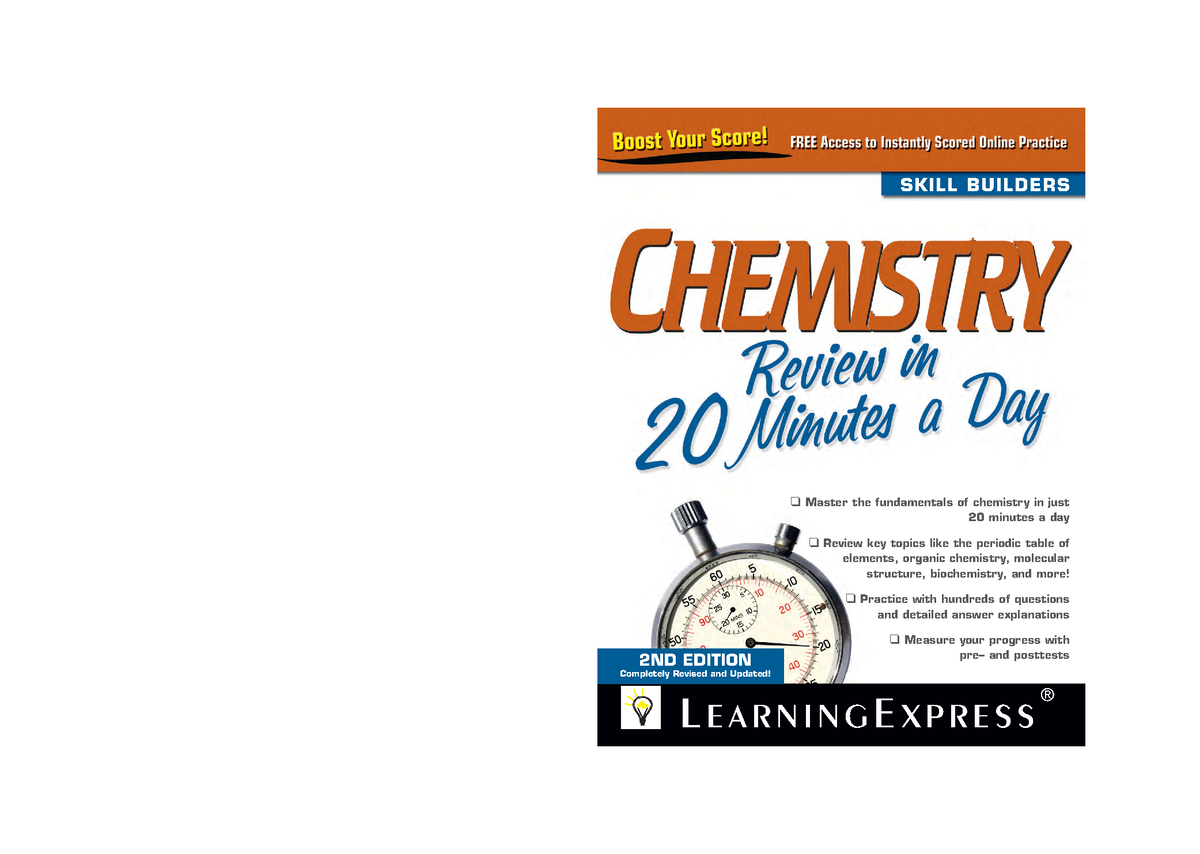 Chemistry Review in 20 Minutes a Day- For practice - U. $18 ...