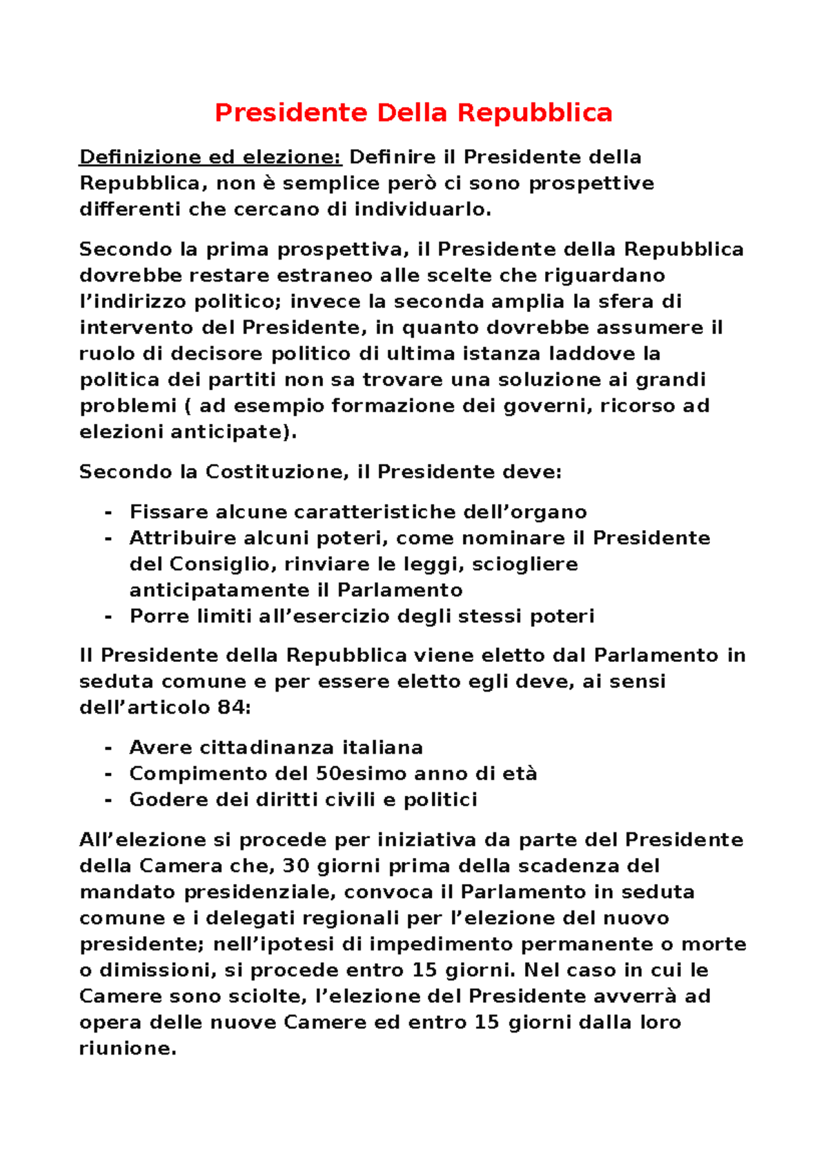 Presidente Della Repubblica Significato – BSBF