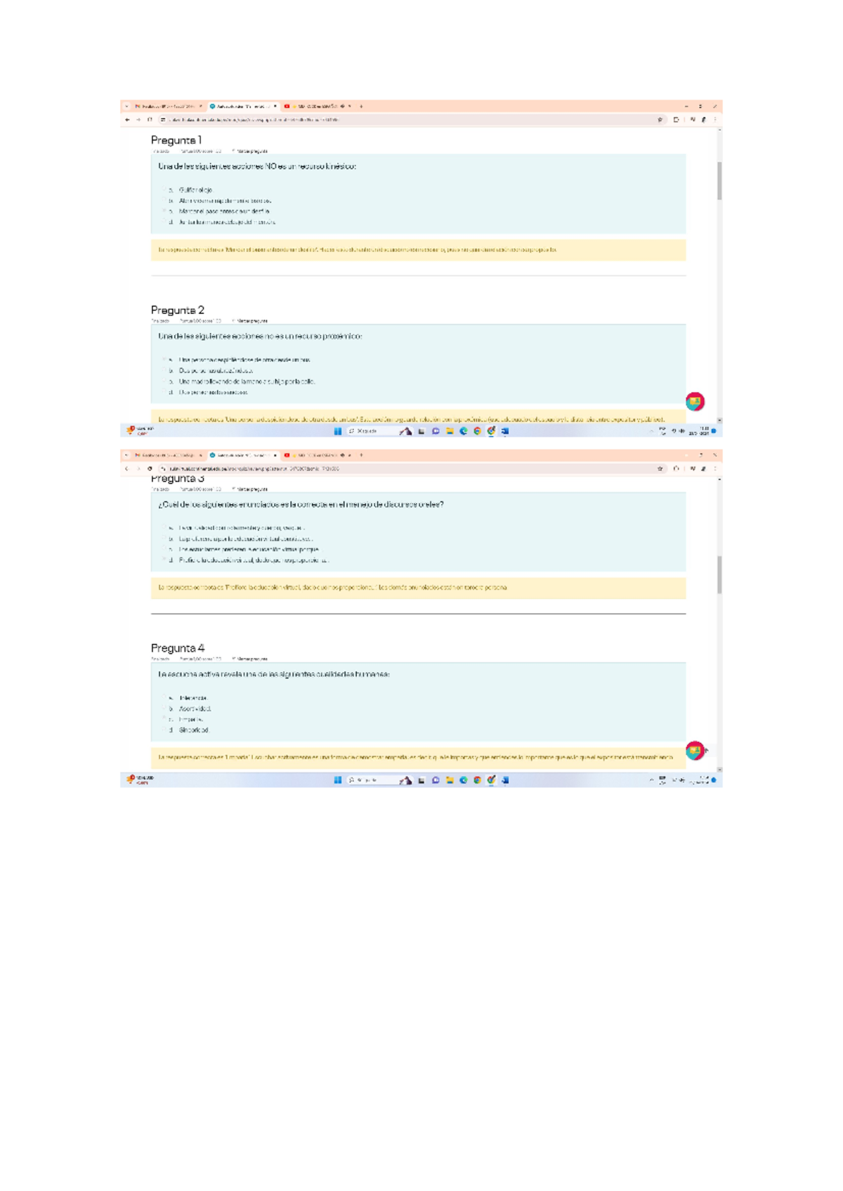Autoevaluacion 3 - nª 03 - comunicacion efectiva - Studocu