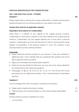 Learning UNIT 1- FOR3704-SG01 - FOR3704/1 1 1 LEARNING UNIT 1 1 The ...