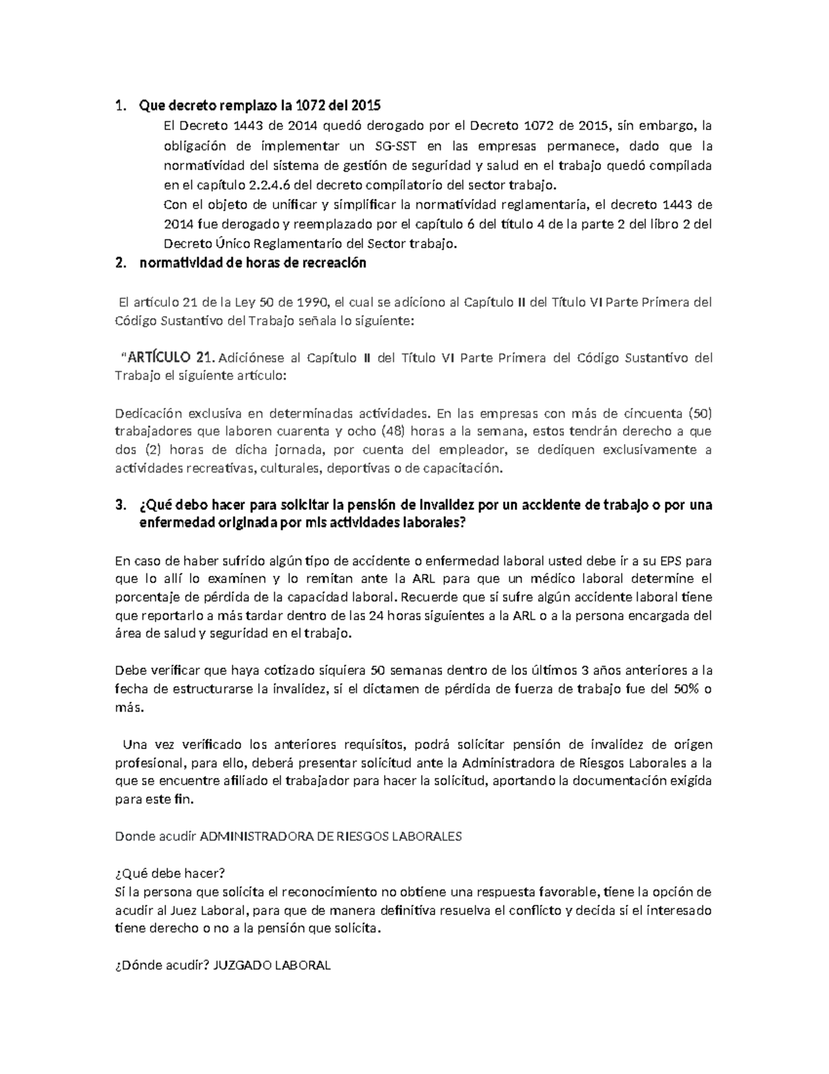 Que decreto remplazo la 1072 del 2015 - Que decreto remplazo la 1072 ...