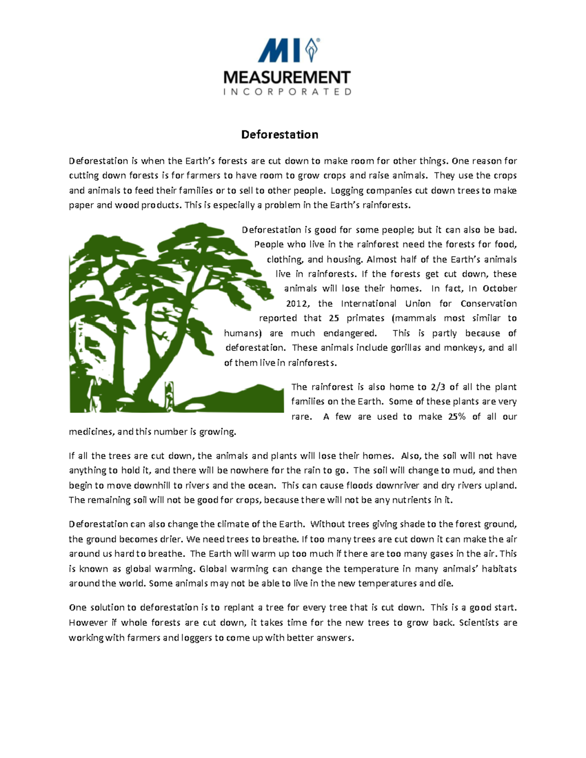 Deforestation - work hard and you'll be better. - Deforestation ...