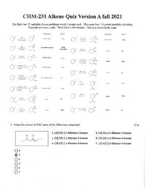 Functional group Priorities - CHM-231 - Studocu