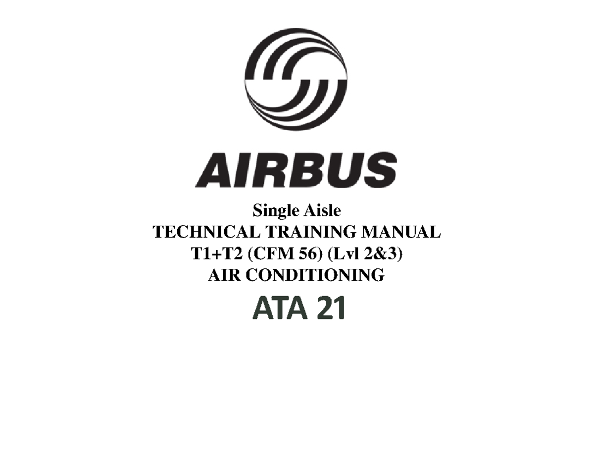 ATA 21 Aircon - SEMOGA BERMANFAAT - Single Aisle TECHNICAL TRAINING ...