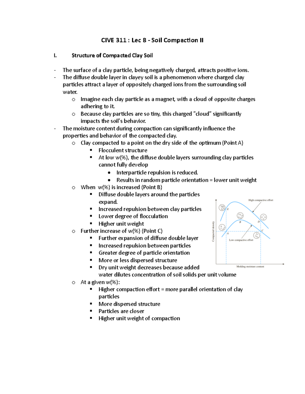 Fiche Lec 8 - CIVE311 - CIVE 311 : Lec 8 - Soil Compac5on II I ...