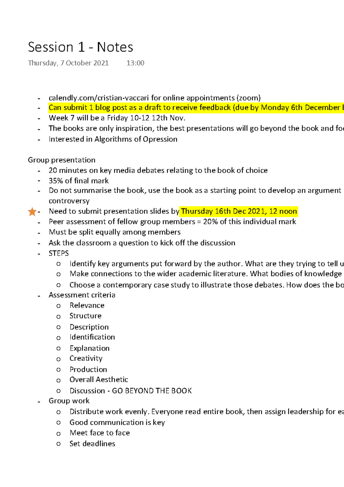 Contemp Media Session 1 - calendly/cristian-vaccari for online ...