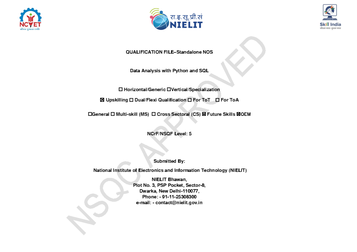 NOS Data Analysis with Python and SQL - QUALIFICATION FILE–Standalone NOS Data Analysis with ...